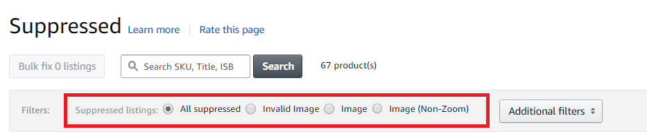 Amazon Suppressed Listing Troubleshooting Guide